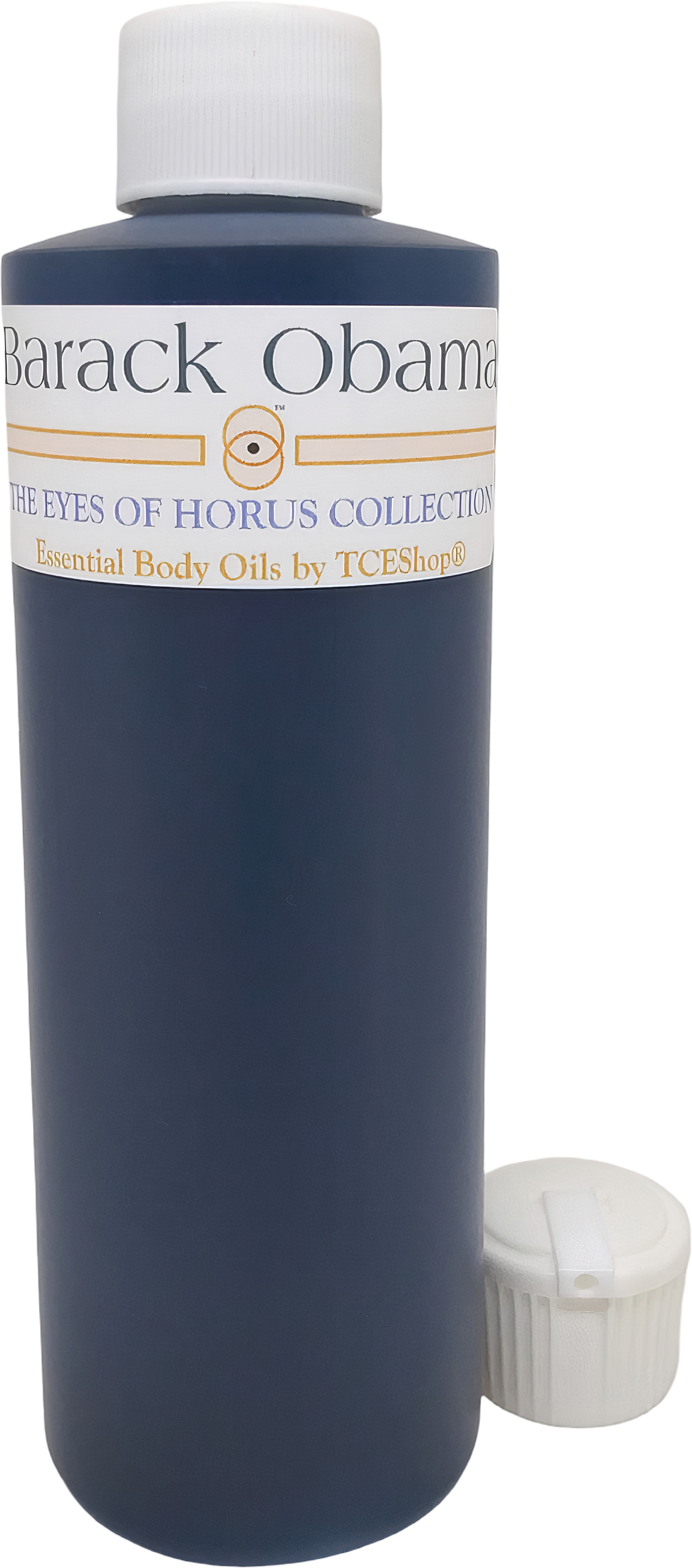 Barack Obama For Men Scented Body Oil Fragrance [Flip Cap - Blue - 8 oz ...