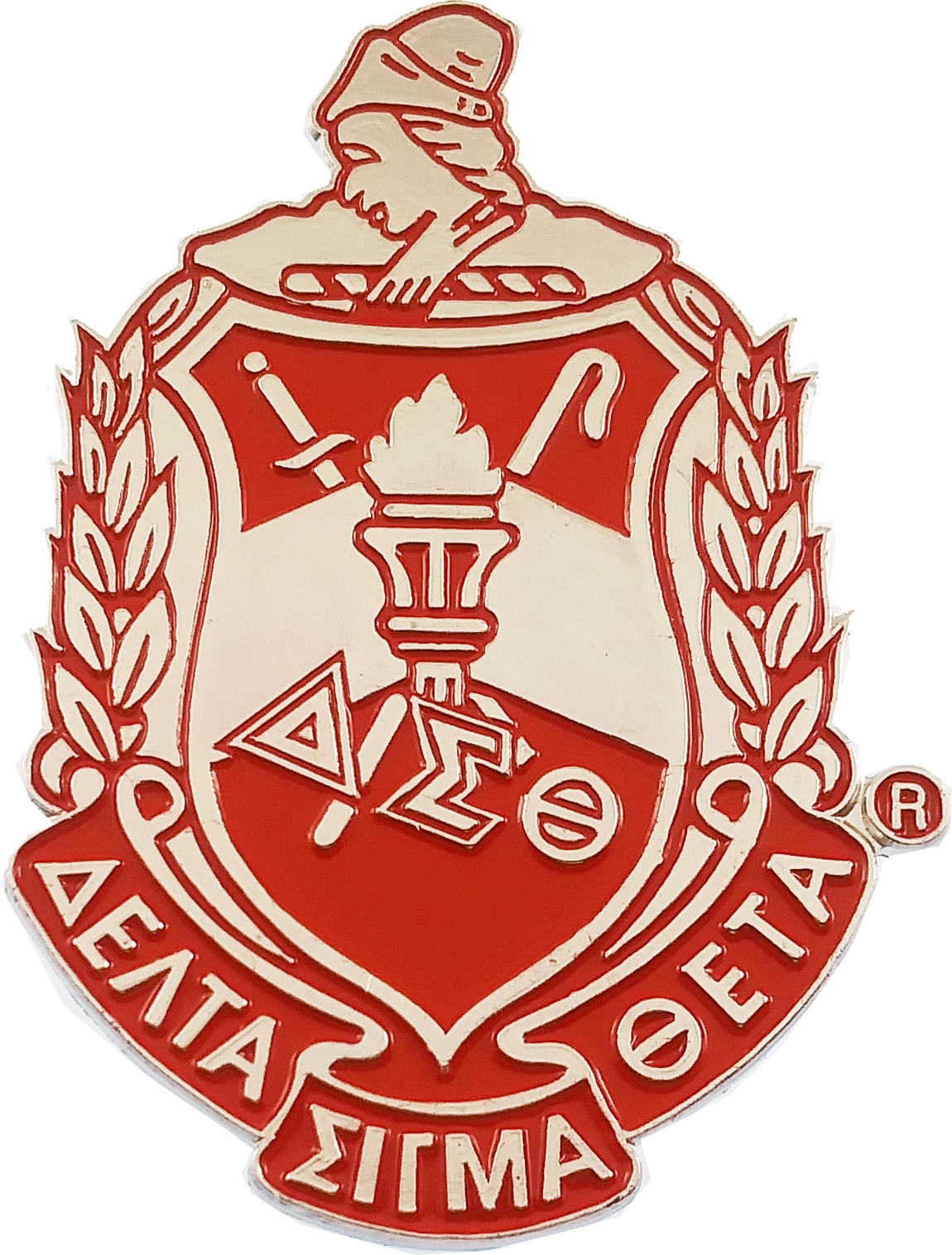 Delta Sigma Theta Crest Die-Cut Car Badge [Silver - 3"] > Product ...