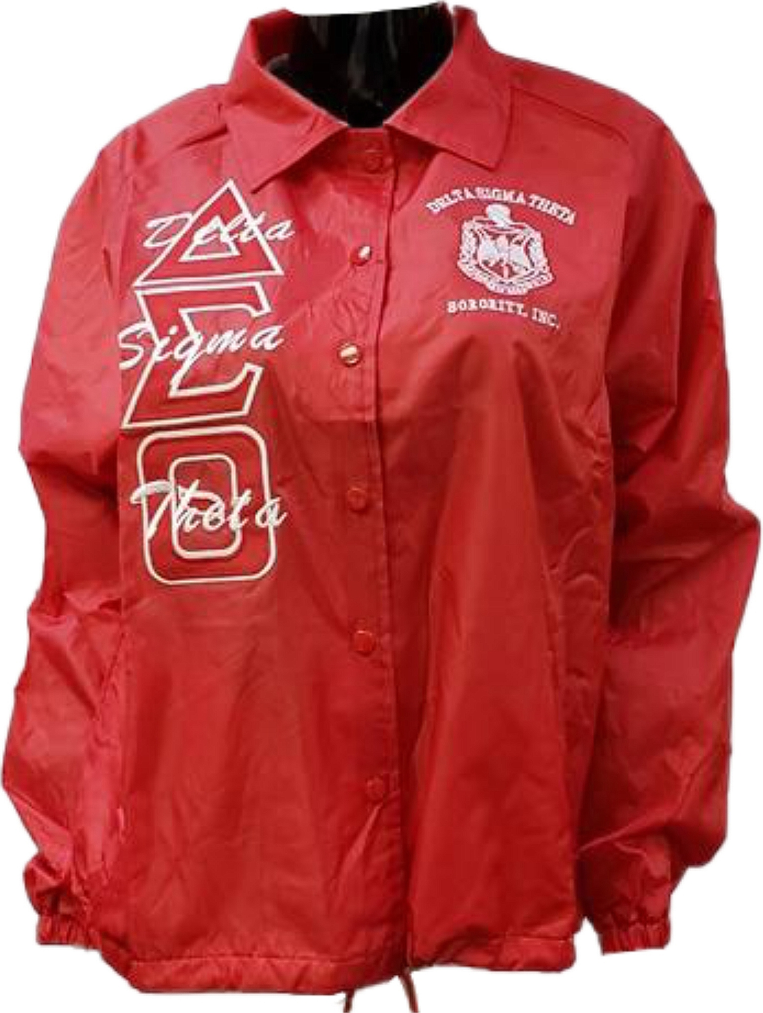 Buffalo Dallas Delta Sigma Theta Crossing Line Jacket [Red - 4XL ...
