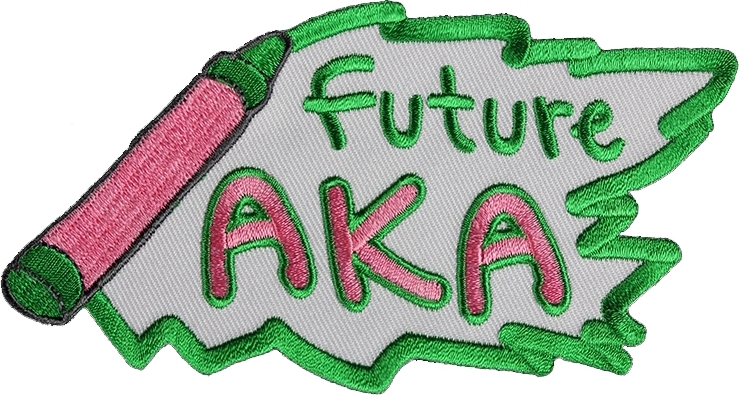 Alpha Kappa Alpha Future AKA Iron-On Patch | The Cultural Exchange Shop ...