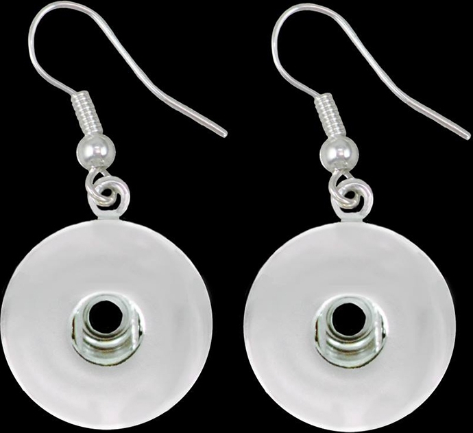 Earrings with Single Button Receiver [Silver] > Product Details | The ...
