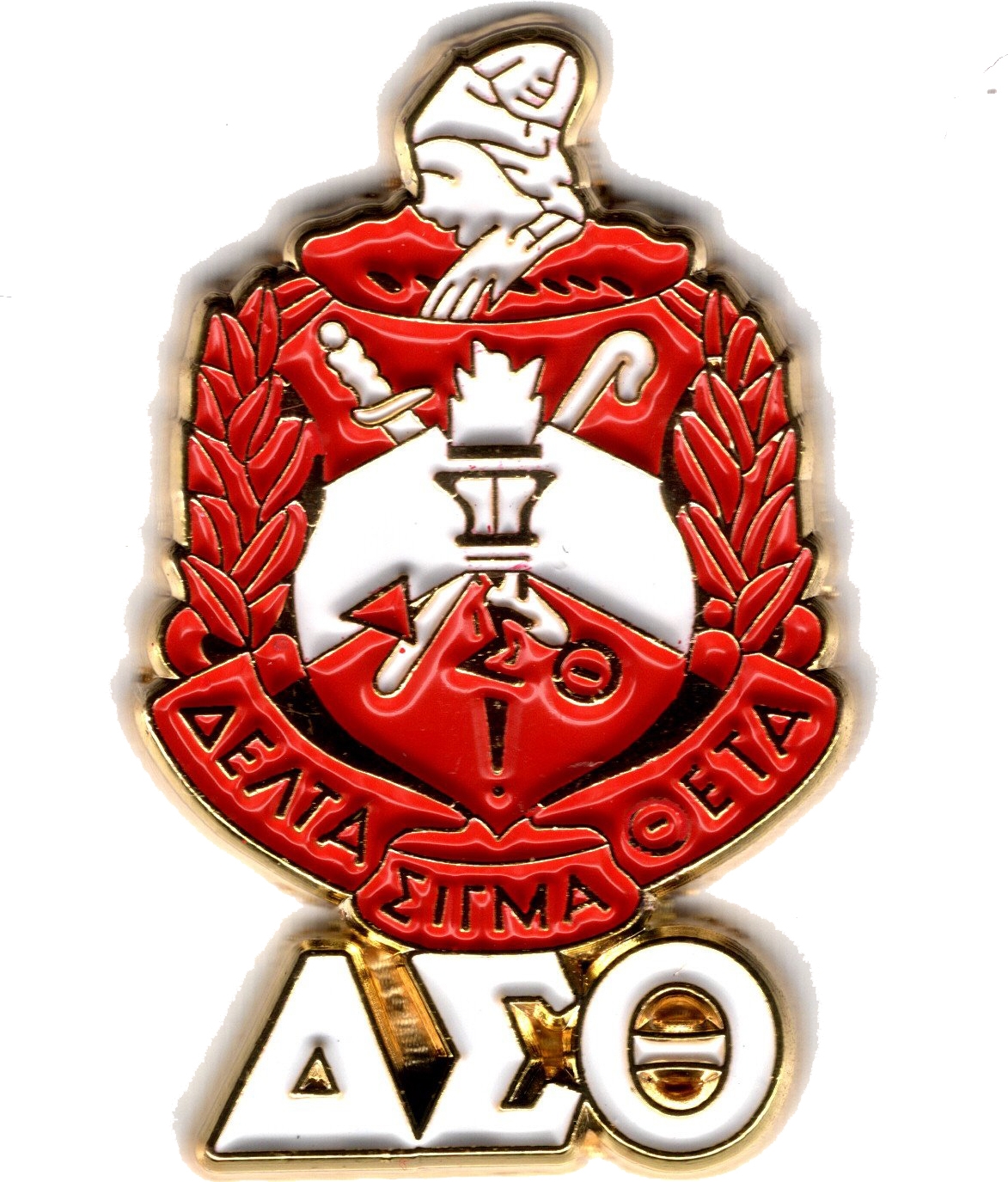 Delta Sigma Theta Crest Flat Craft Medallion [Gold - 1"T] > Product ...