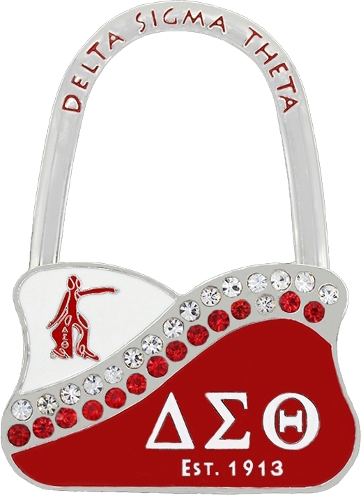 Delta Sigma Theta Metal Purse Hanger [Silver] > Product Details | The ...