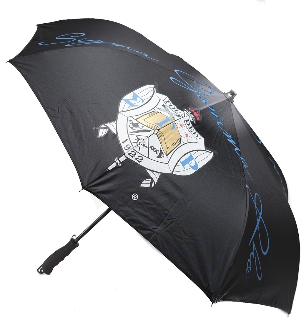 Sigma Gamma Rho Large Inverted Umbrella [Black] > Product Details | The ...