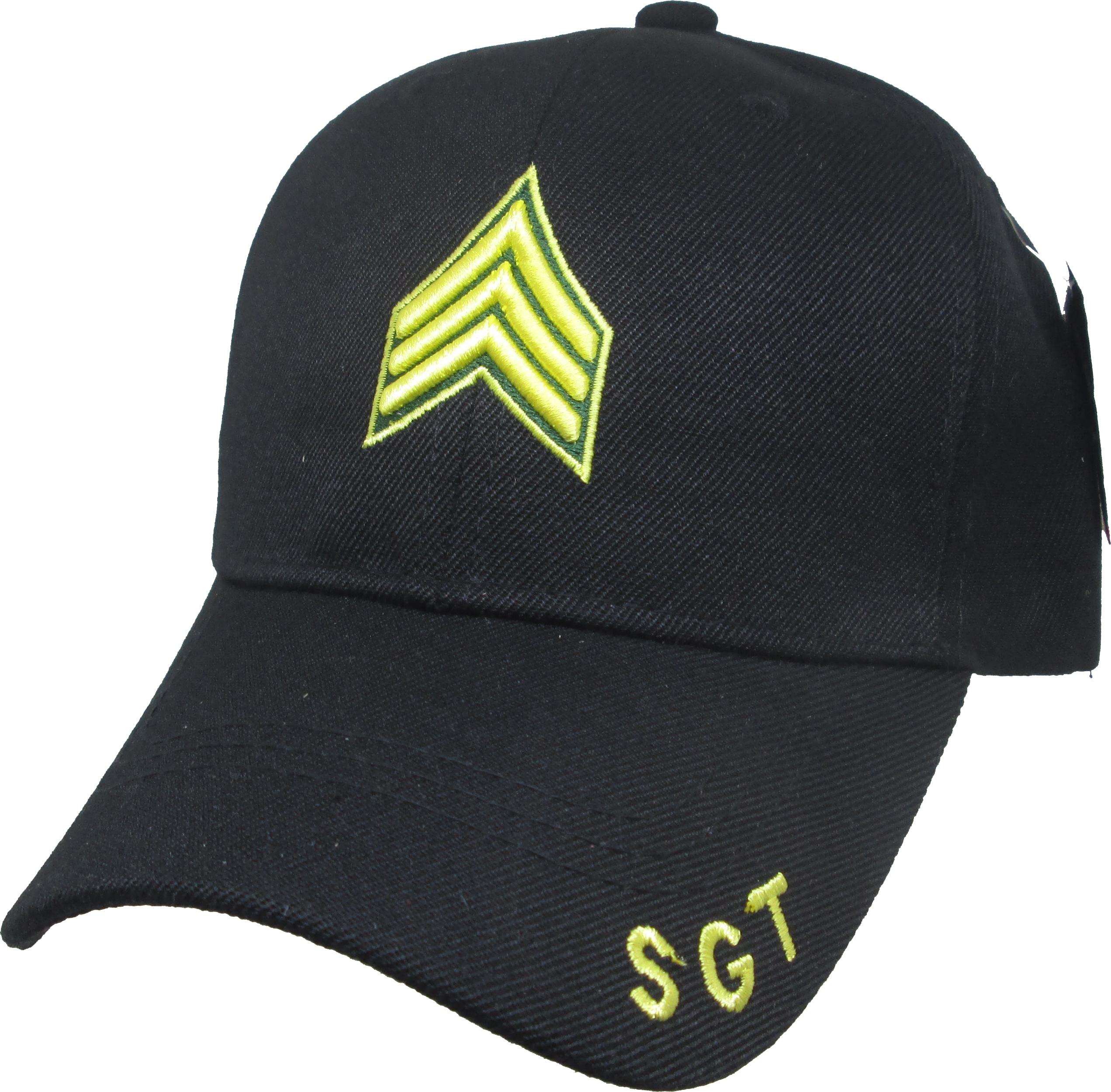 Product Details > Army Sergeant Mens Cap [Black - Adjustable] | The ...
