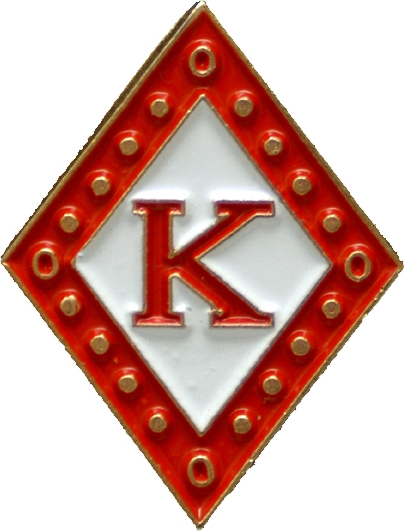 Kappa Alpha Psi K-Diamond Lapel Pin [Gold - 1"] > Product Details | The ...