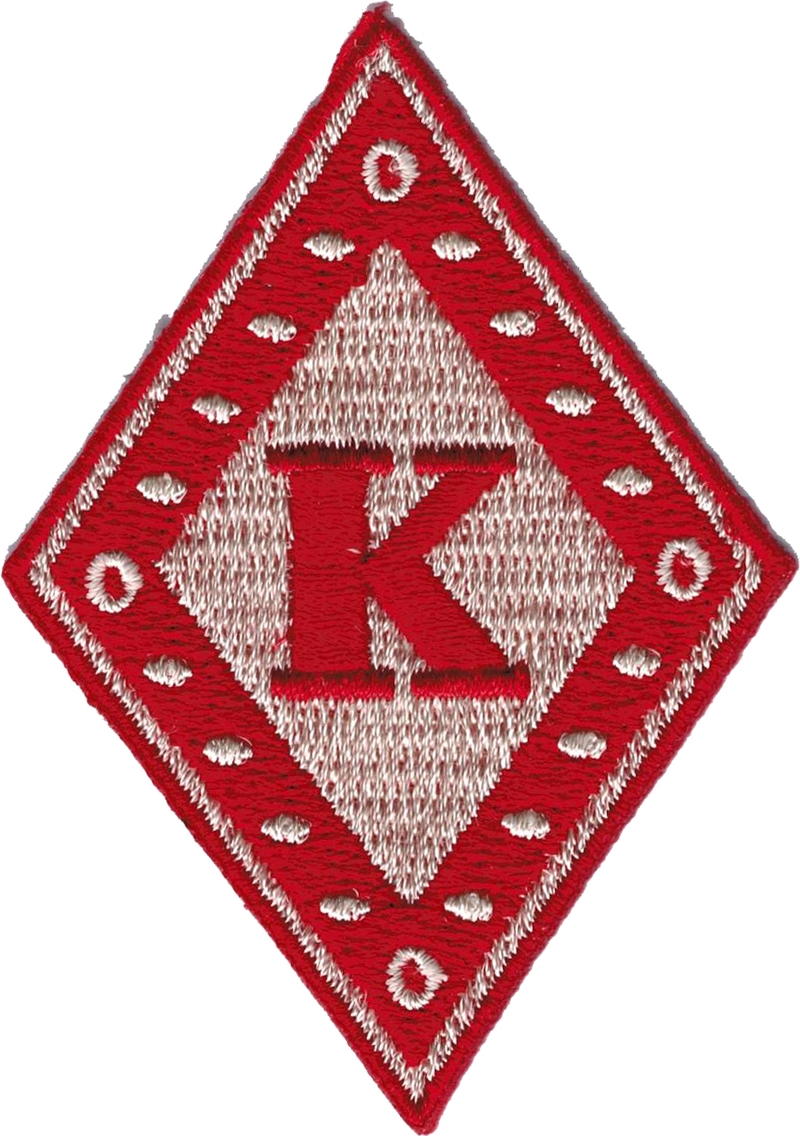Kappa Alpha Psi Diamond Iron-On Patch [Red/Cream - 3"] > Product ...