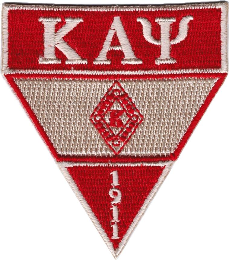 Kappa Alpha Psi Military Style Iron-On Patch [Crimson Red - 3 ...